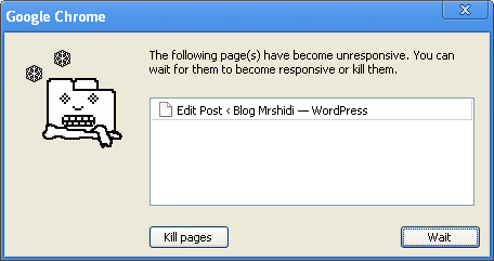 Pembunuh Aplikasi Google Chrome – Blog Muhammad Rahshidi